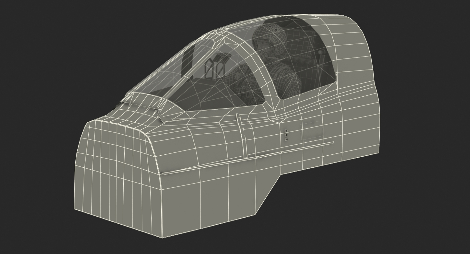 Jet Fighter Pilot Cockpit Model - TurboSquid 1330705
