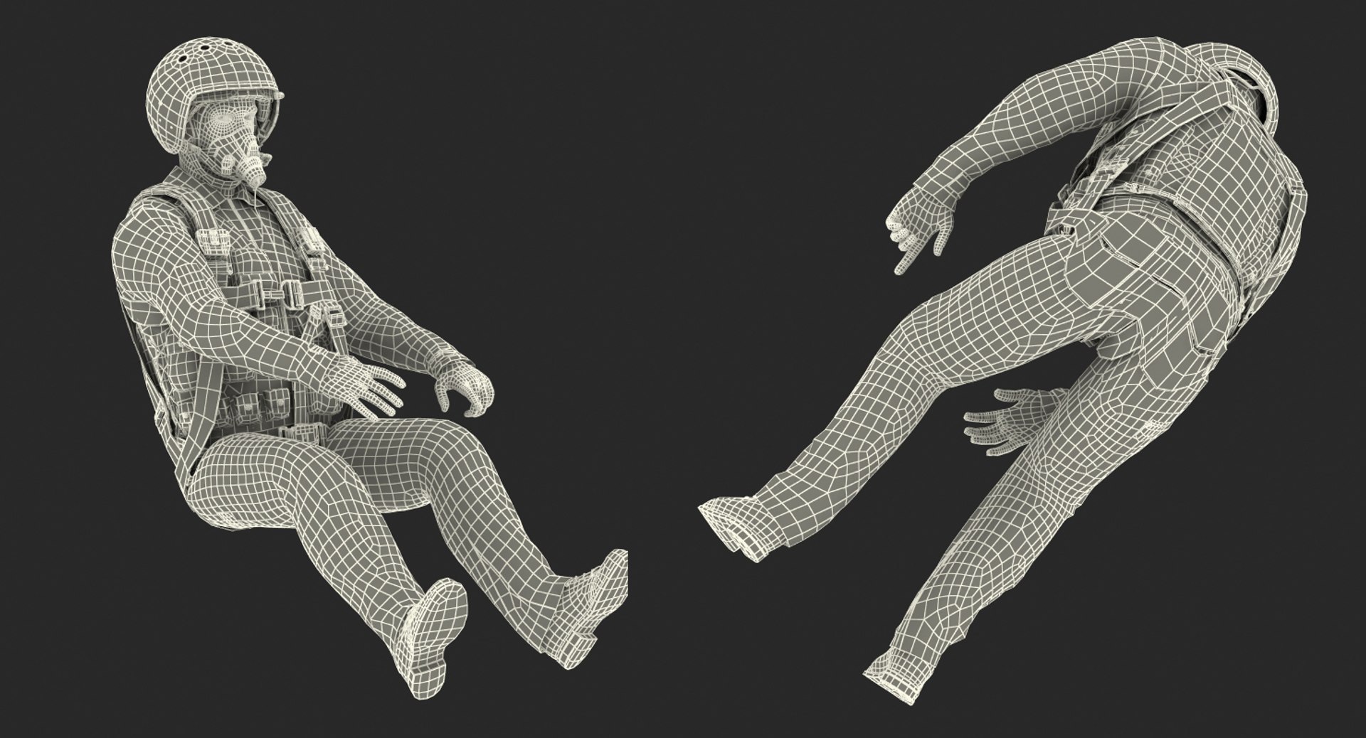 Jet fighter pilot cockpit model - TurboSquid 1330705