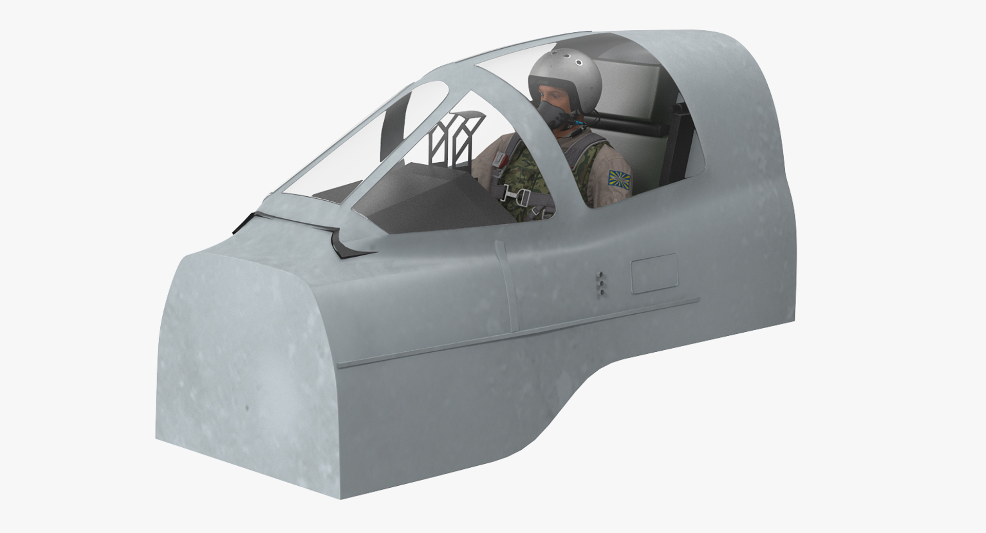 Jet Fighter Pilot Cockpit Model - TurboSquid 1330705