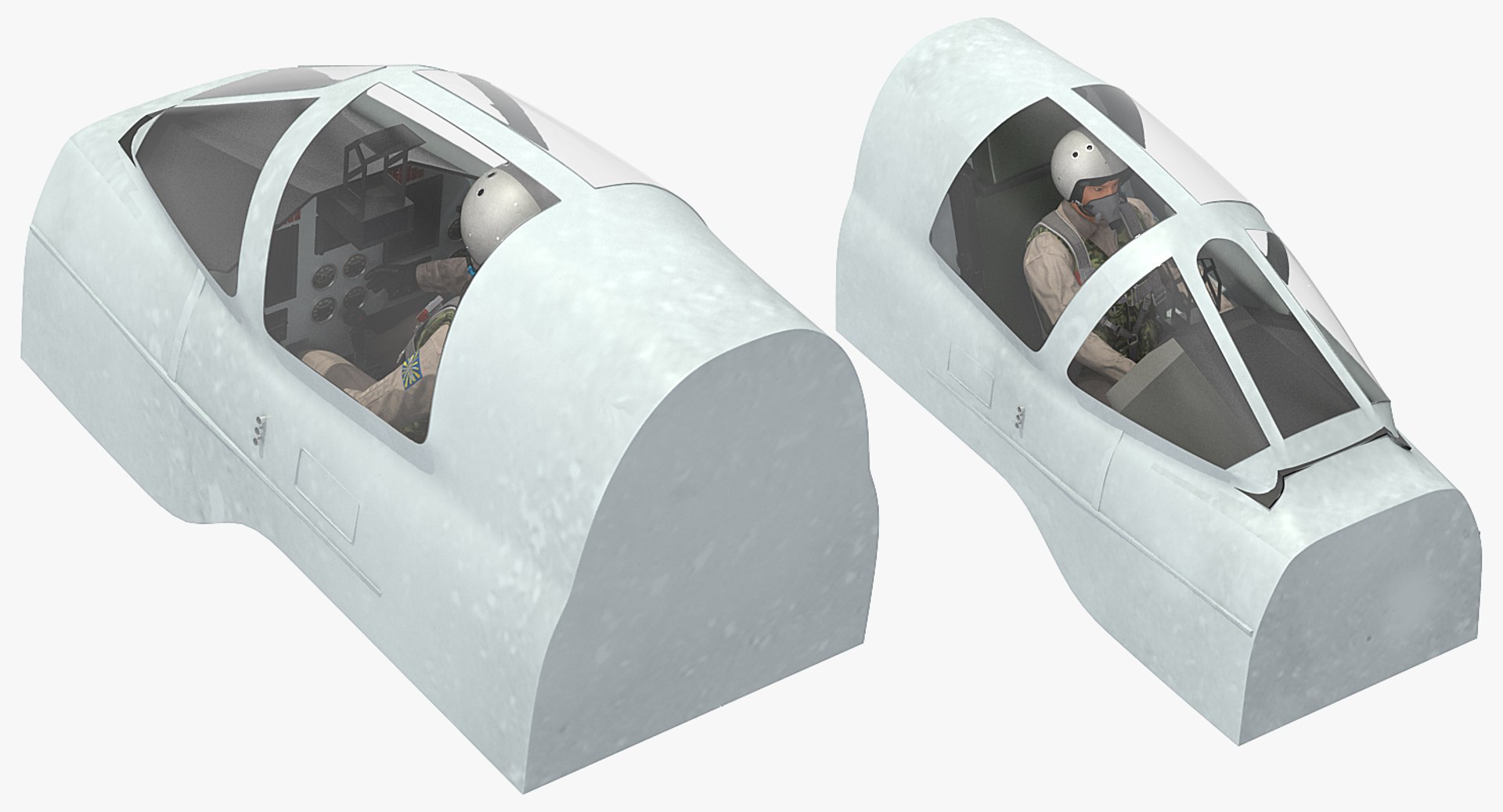 Jet Fighter Pilot Cockpit Model - TurboSquid 1330705