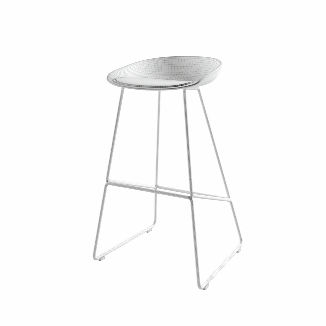 About A Stool AAS38 85cm By HAY 3D Model - TurboSquid 1902016