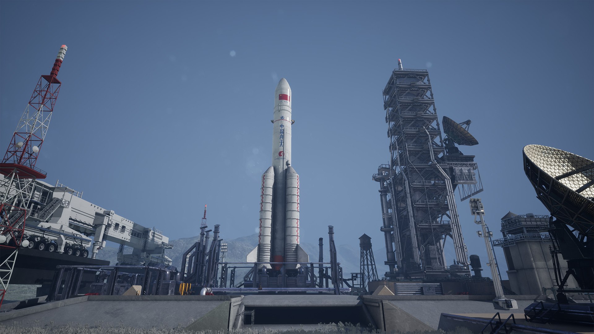 Chinese Rocket Launch 220 Assets 3D Model - TurboSquid 1983803