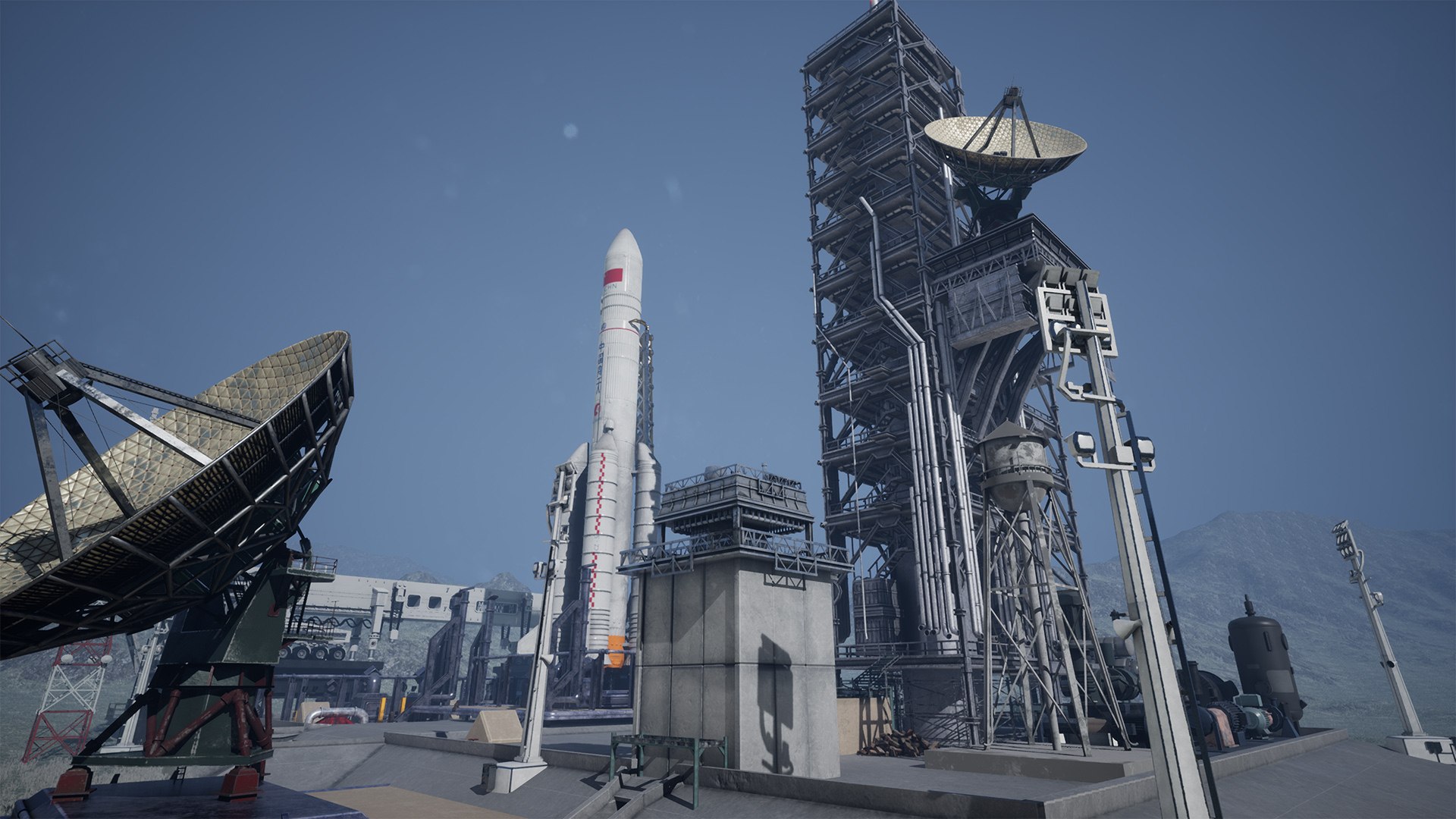 Chinese Rocket Launch 220 Assets 3D Model - TurboSquid 1983803