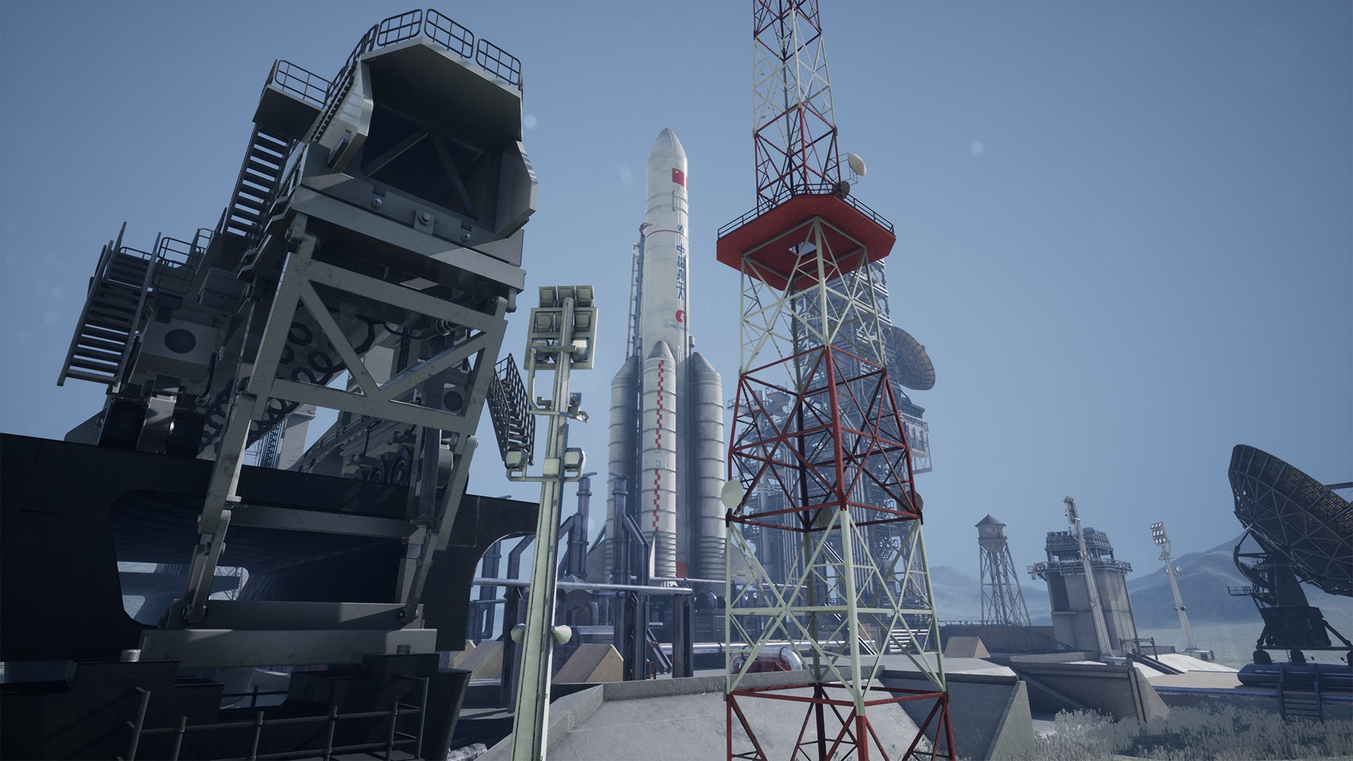 Chinese Rocket Launch 220 Assets 3D Model - TurboSquid 1983803