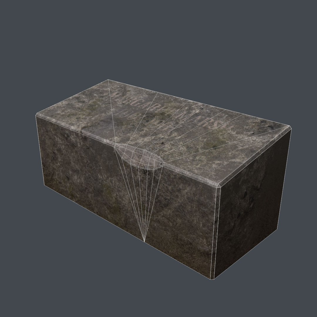 Gravestone Ready Unity 3d Obj