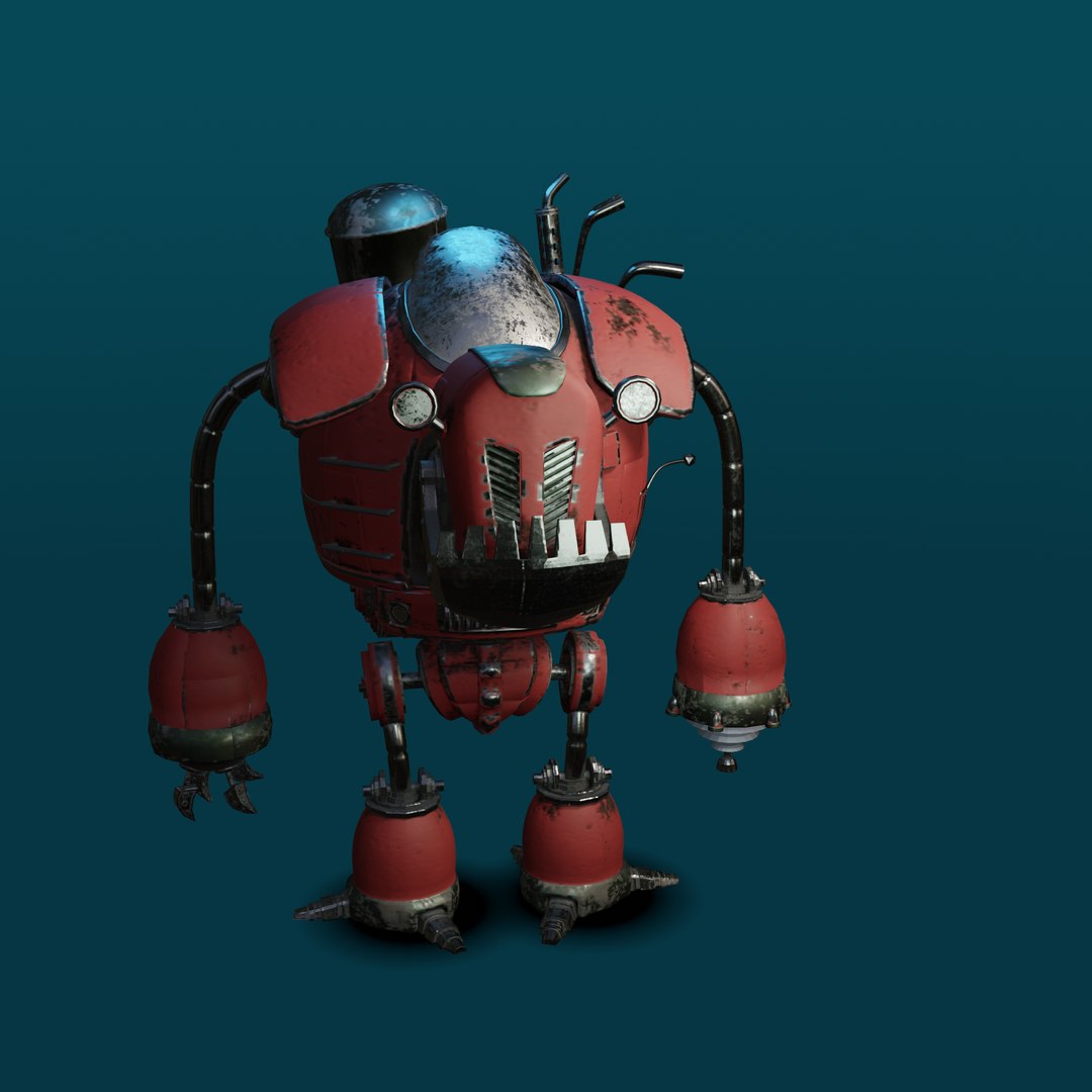 Robot Stylized 3D Model - TurboSquid 2243344