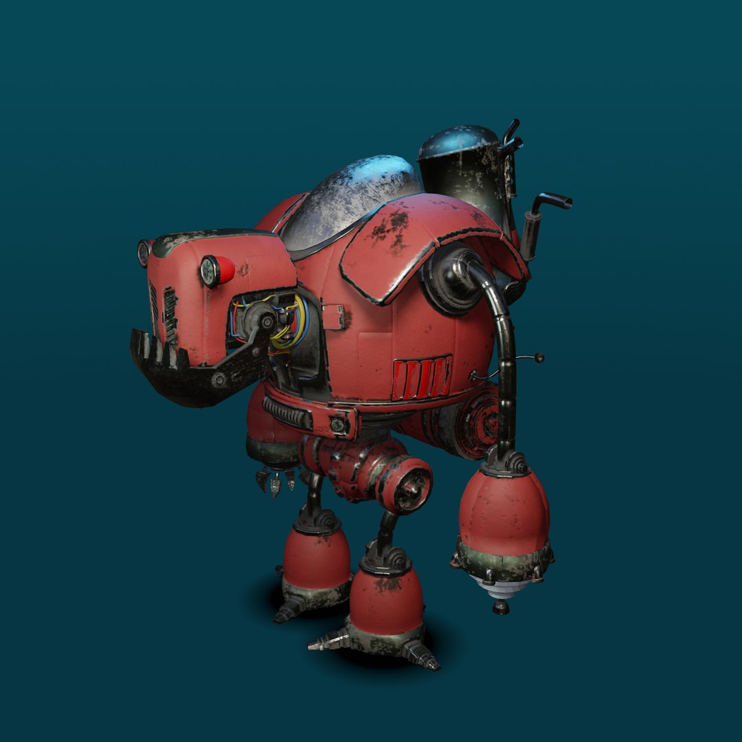 Robot Stylized 3D Model - TurboSquid 2243344