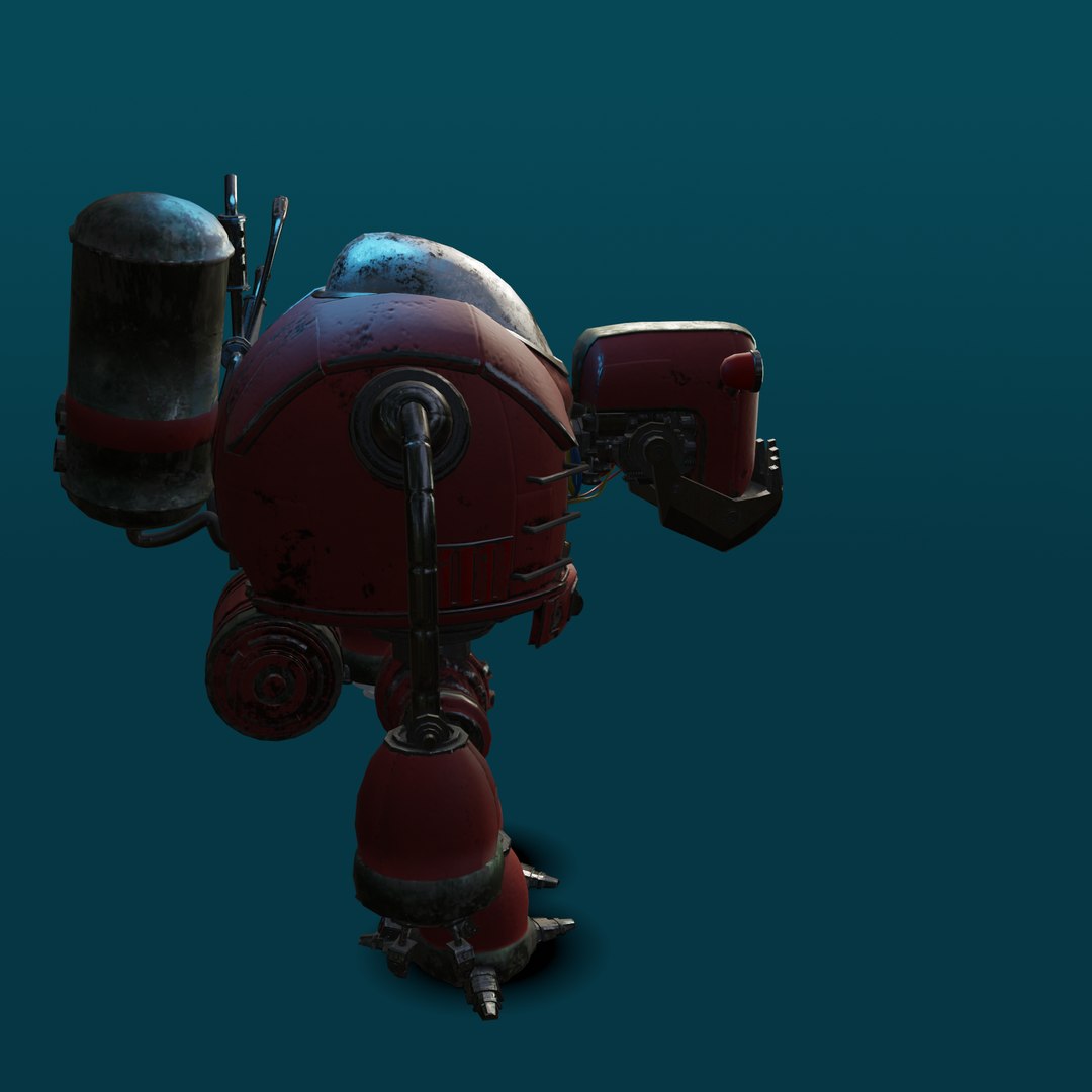 Robot Stylized 3D Model - TurboSquid 2243344