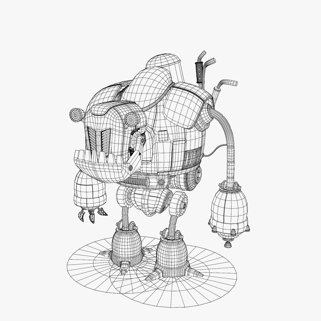 Robot Stylized 3D Model - TurboSquid 2243344