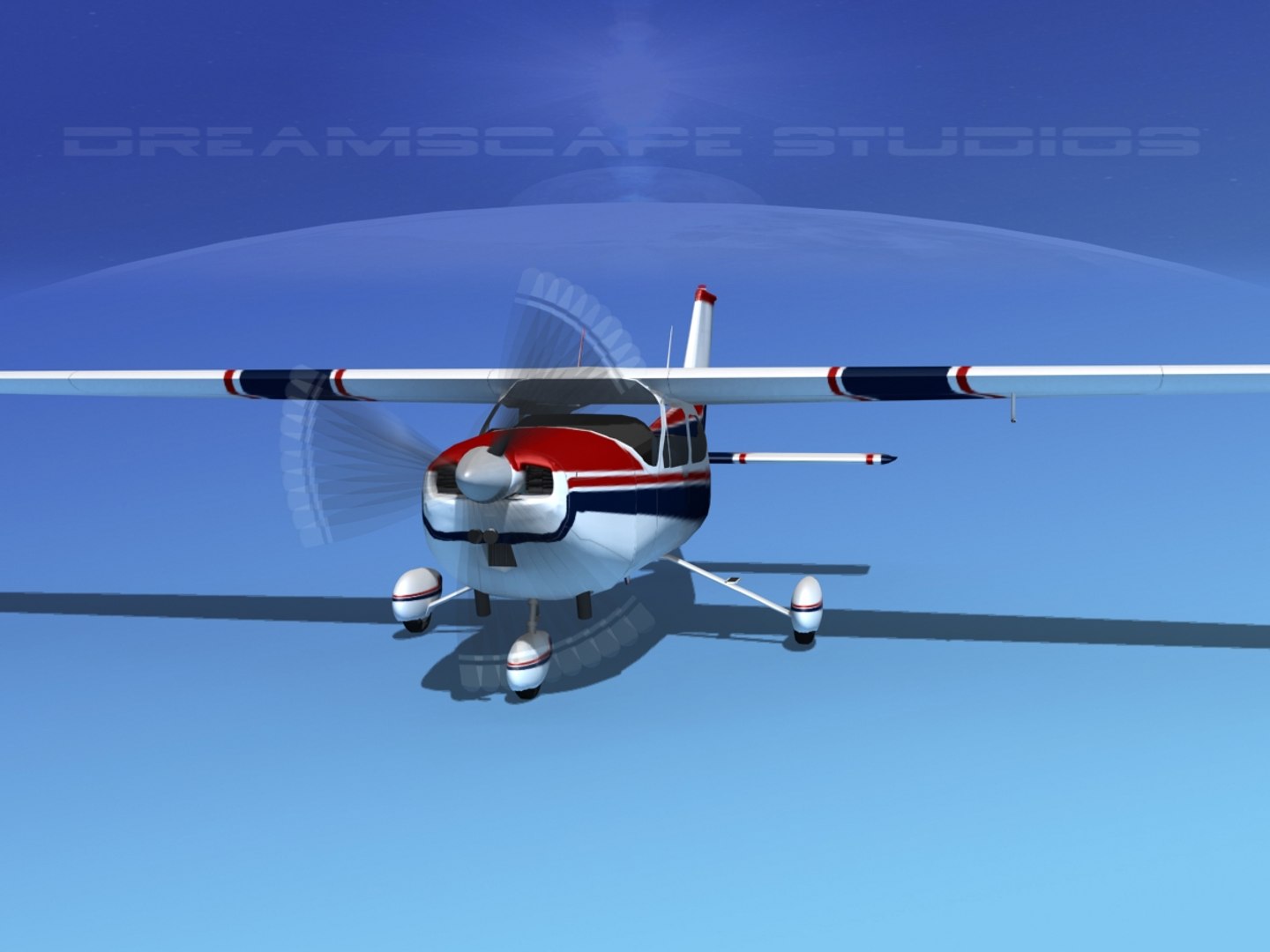 3d Cessna 177 Cardinal Model