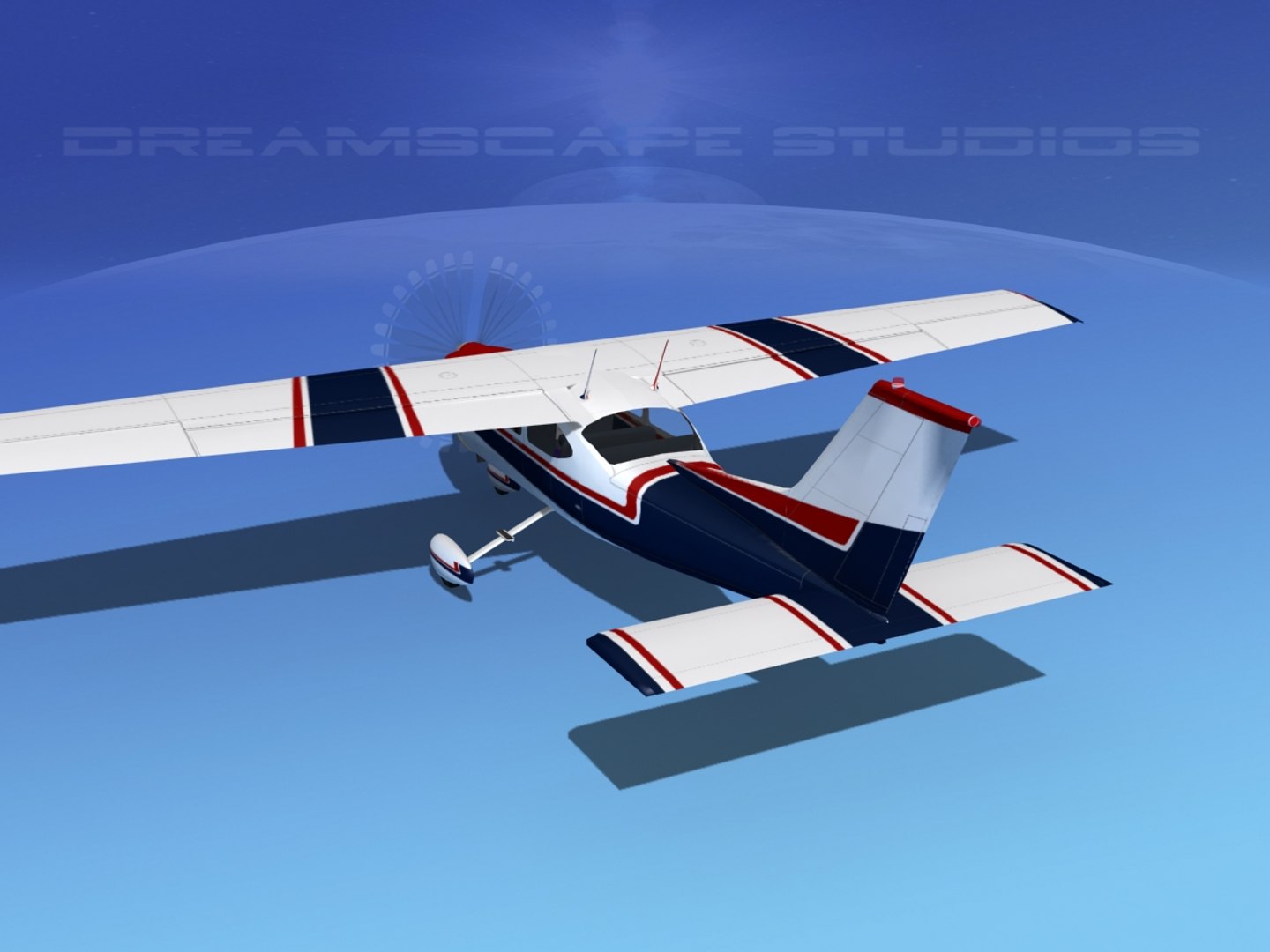 3d Cessna 177 Cardinal Model