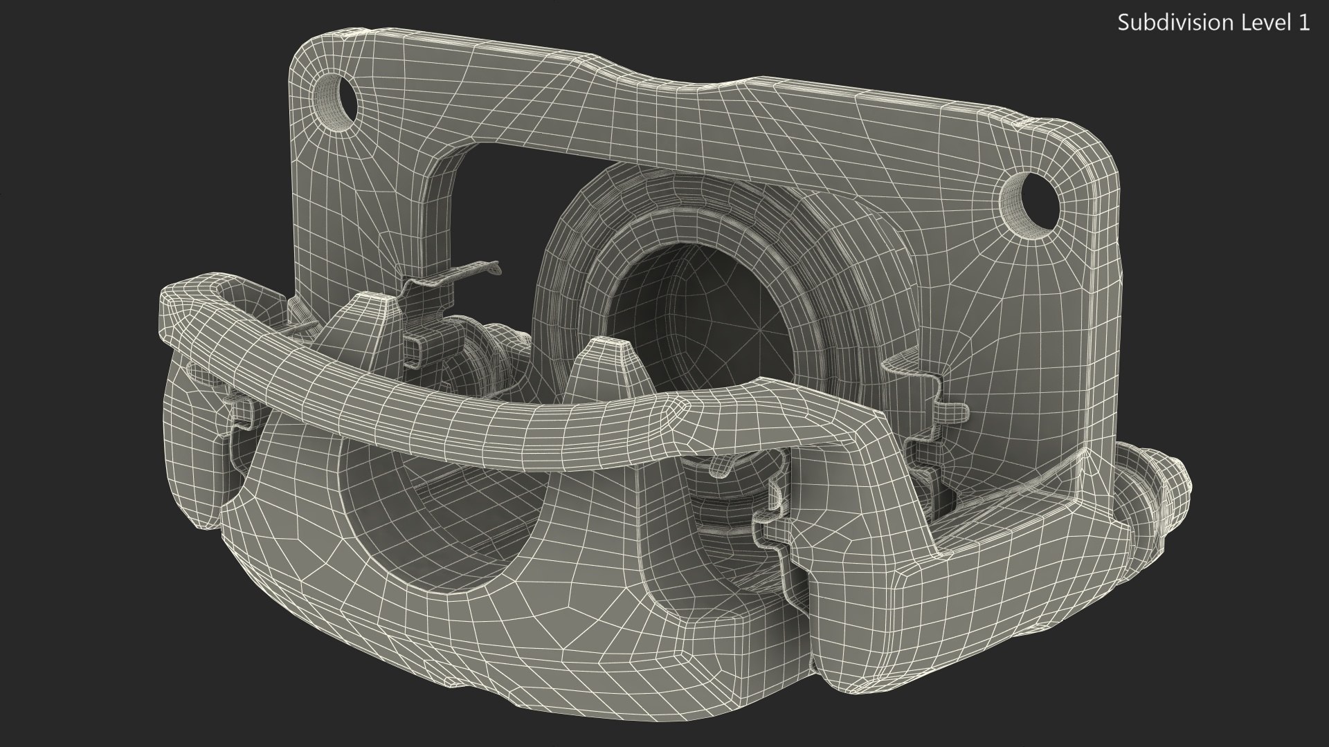 A-Premium Brake Caliper 3D model - TurboSquid 2045376