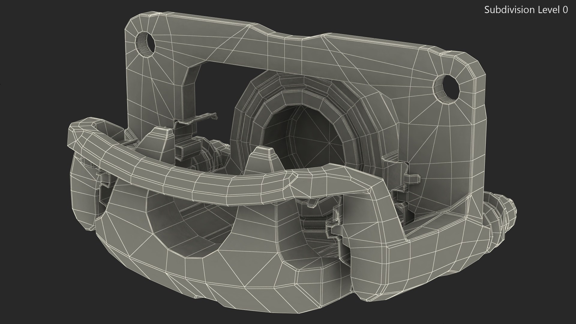 A-Premium Brake Caliper 3D model - TurboSquid 2045376
