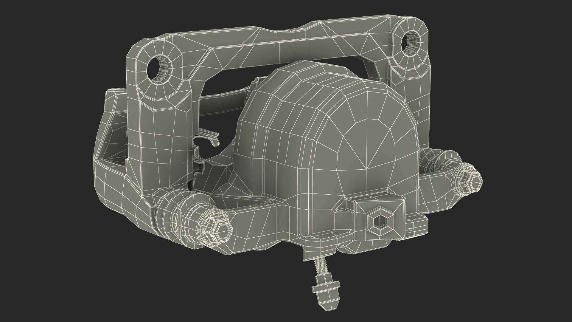 A-Premium Brake Caliper 3D model - TurboSquid 2045376