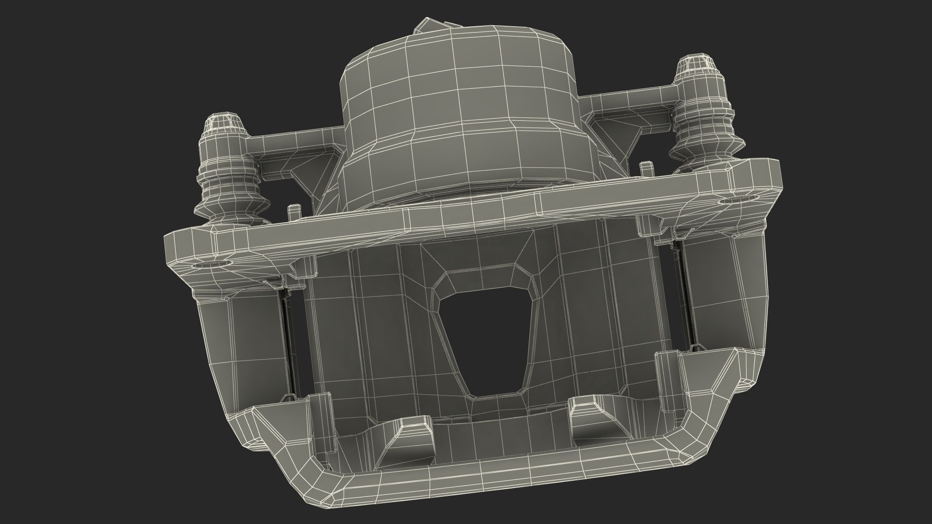 A-Premium Brake Caliper 3D model - TurboSquid 2045376