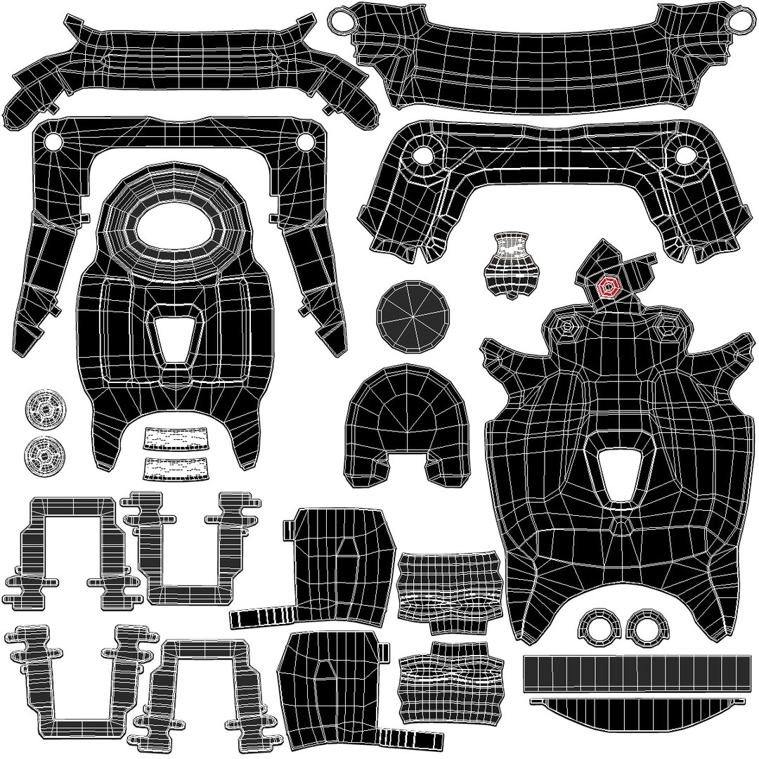 A-Premium Brake Caliper 3D model - TurboSquid 2045376