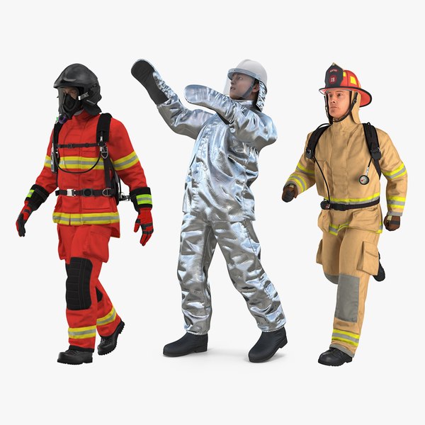 Firefighter Uniform 3D Models for Download | TurboSquid