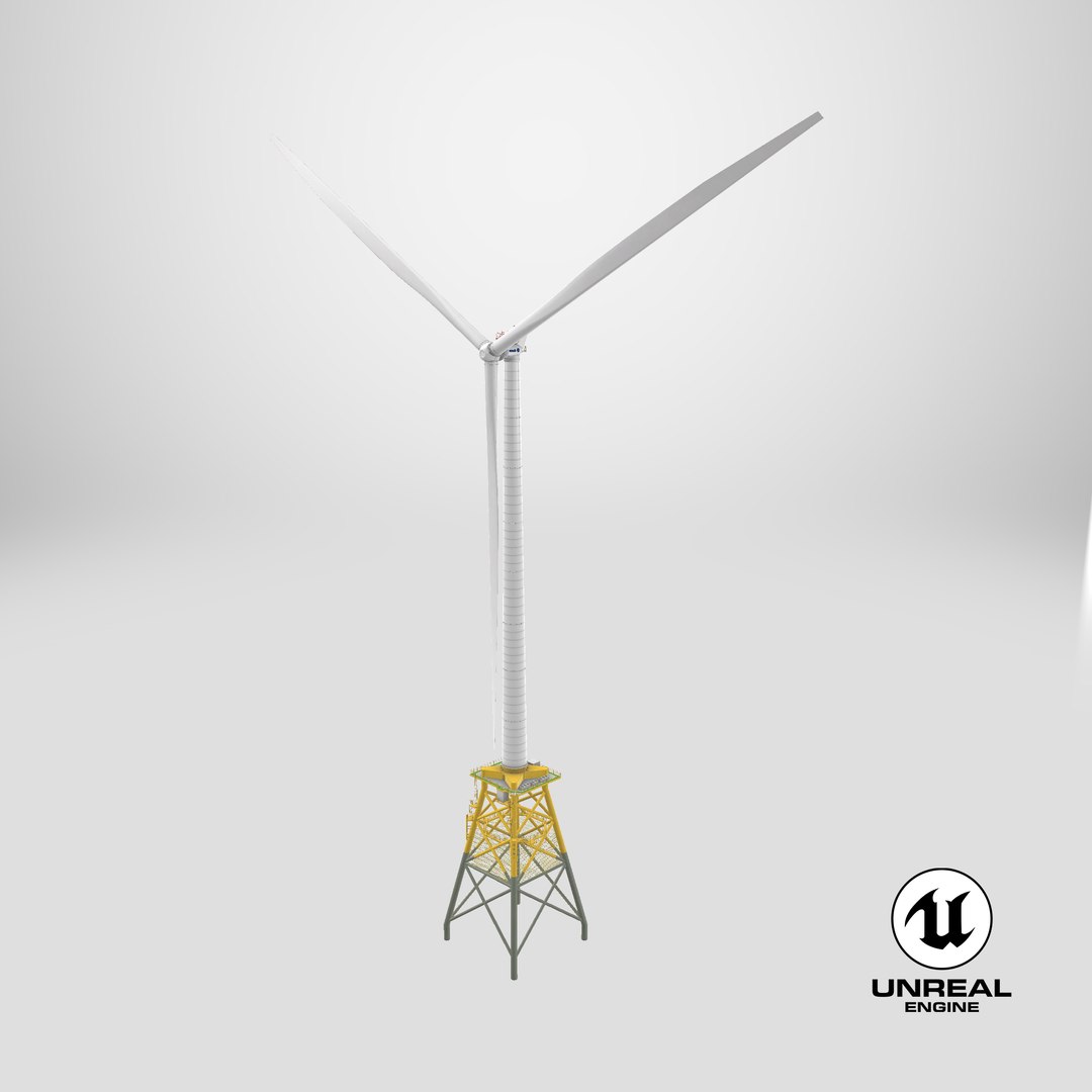 Mingyang Wind Turbine 3D Model - TurboSquid 2243024