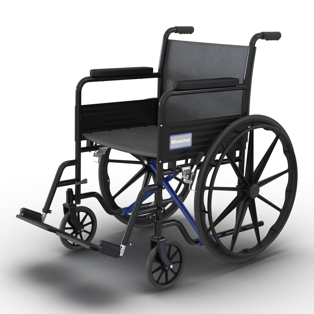 Wheelchairs Electric Powered 3d 3ds