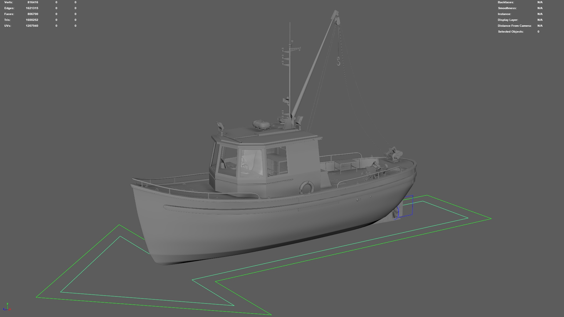3D Fishing Boat Model - TurboSquid 2160969