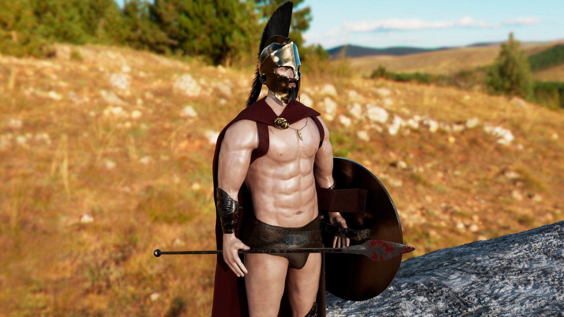 3D King Leonidas 3d - TurboSquid 2380743