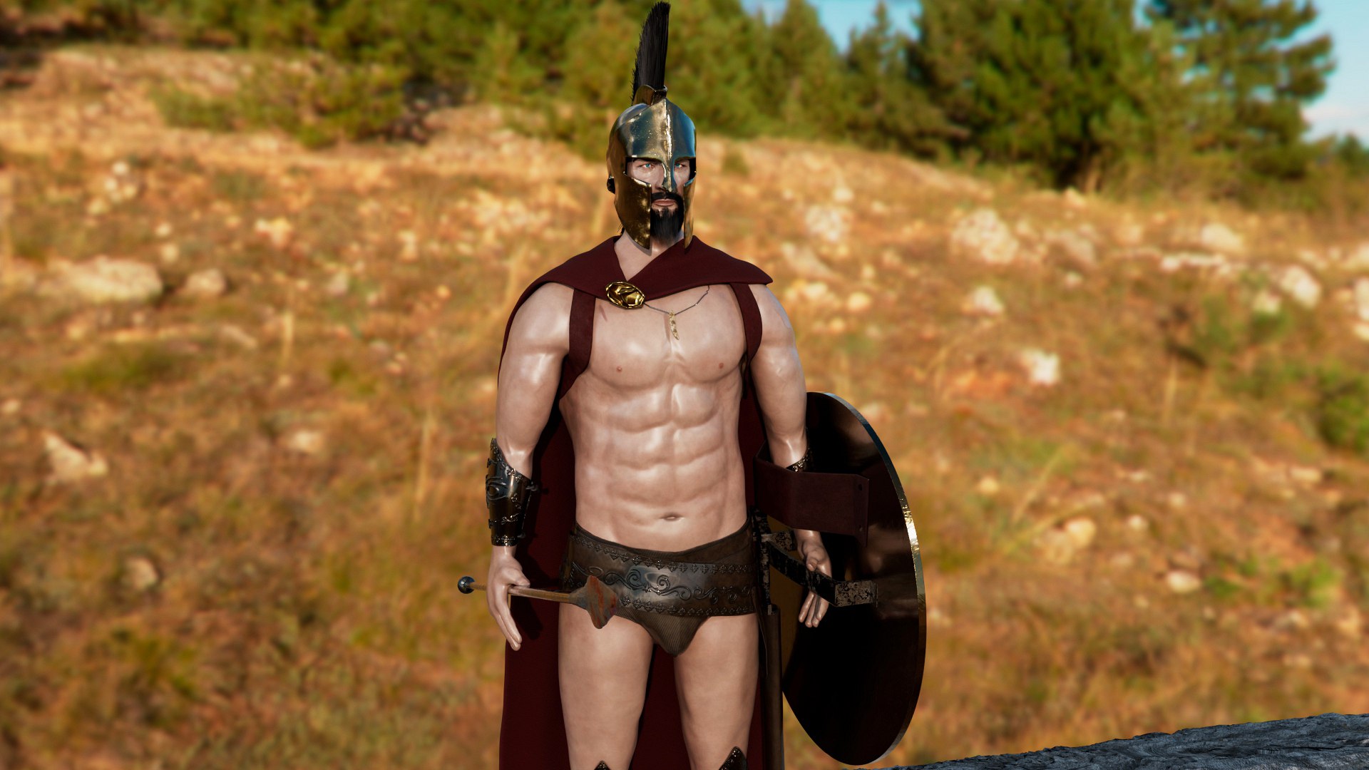 3D King Leonidas 3d - TurboSquid 2380743