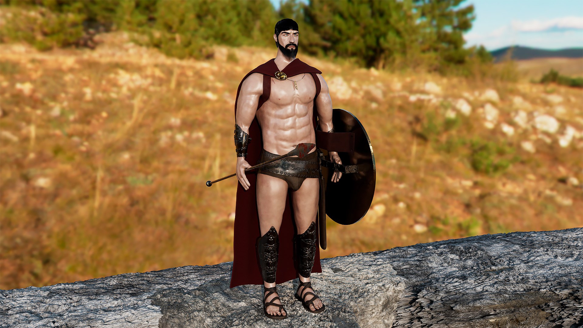 3D King Leonidas 3d - TurboSquid 2380743