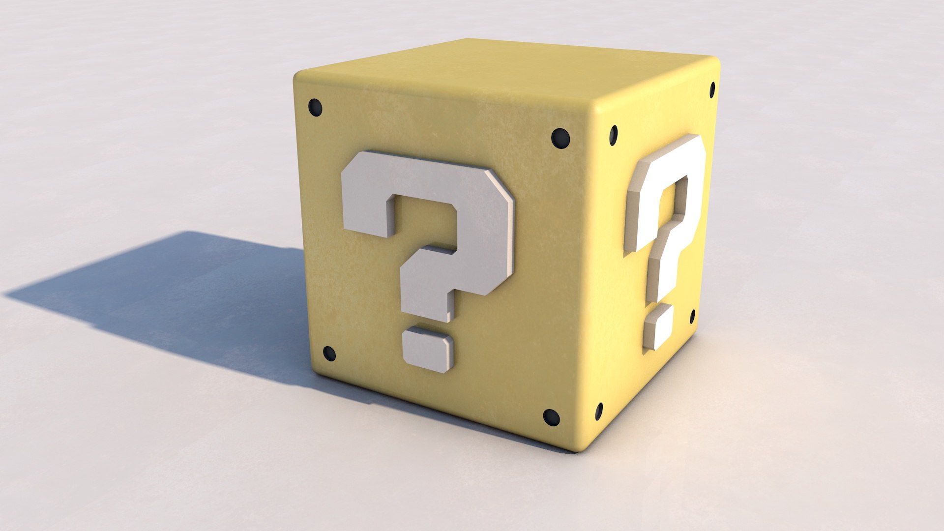 Block Mario Model - TurboSquid 1167897