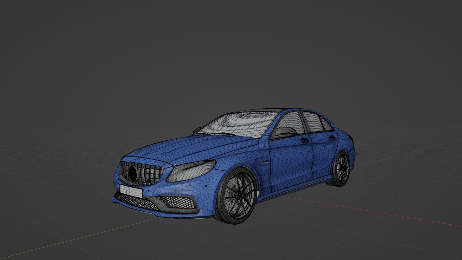 Mercedes Benz C63 AMG 3D Model - TurboSquid 2188552