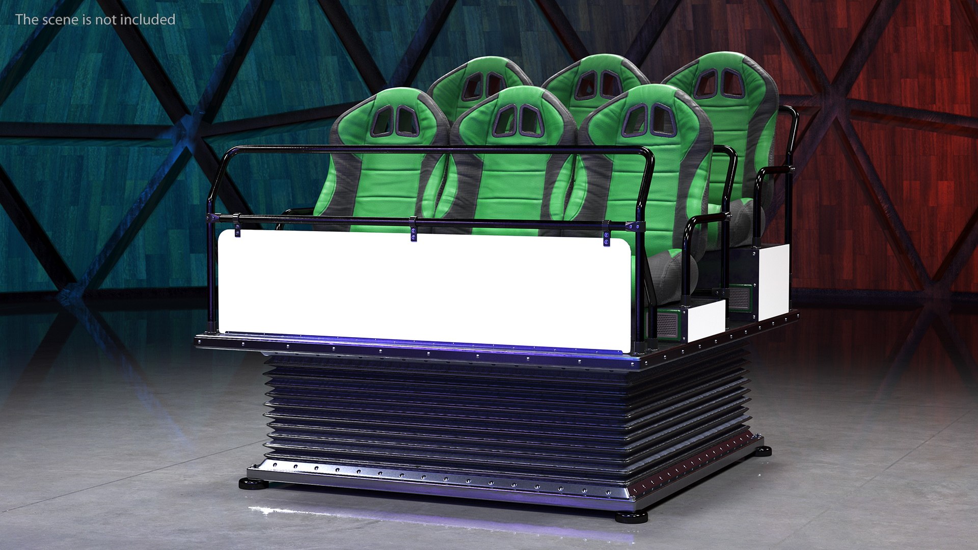 Dynamic Cinema Game Machine 7D Rigged 3D - TurboSquid 1764286