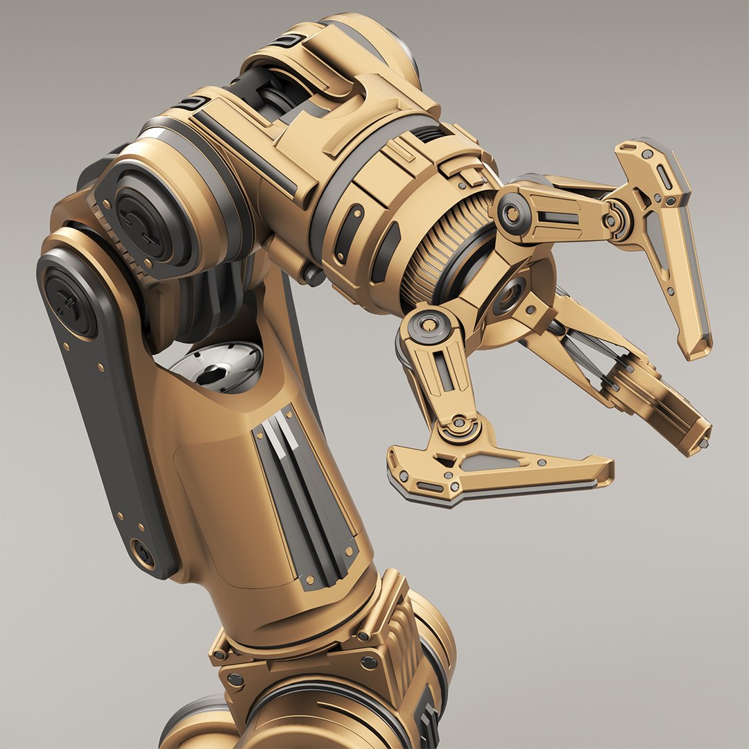 Arm 3 rigged 3D model - TurboSquid 1696872