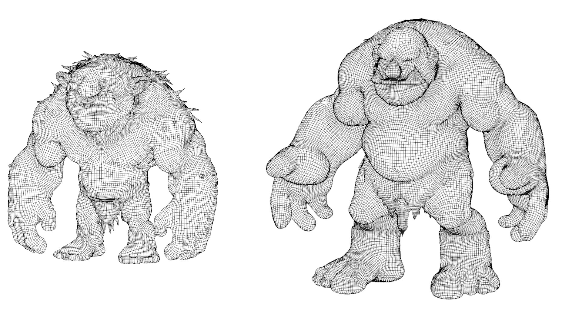 Troll Character Pack 3D Model - TurboSquid 2400574