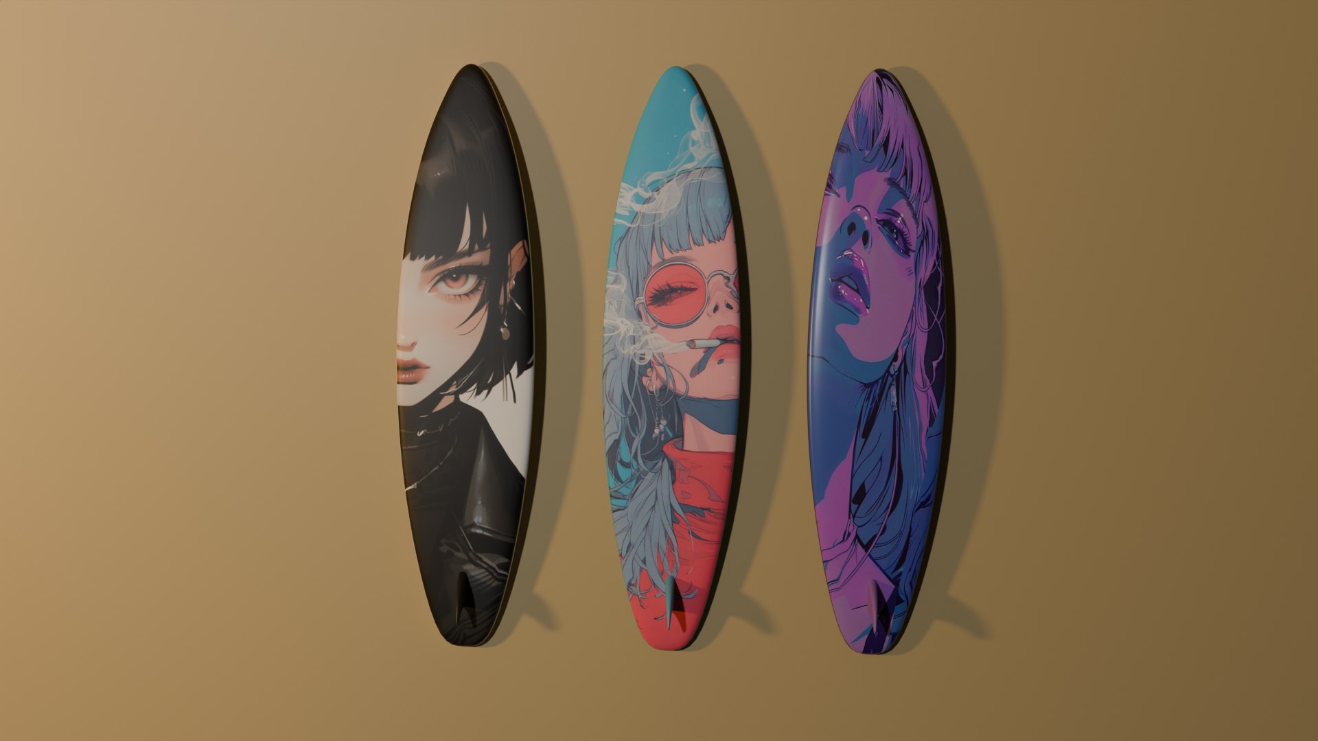 Surf 3D Model - TurboSquid 2223790