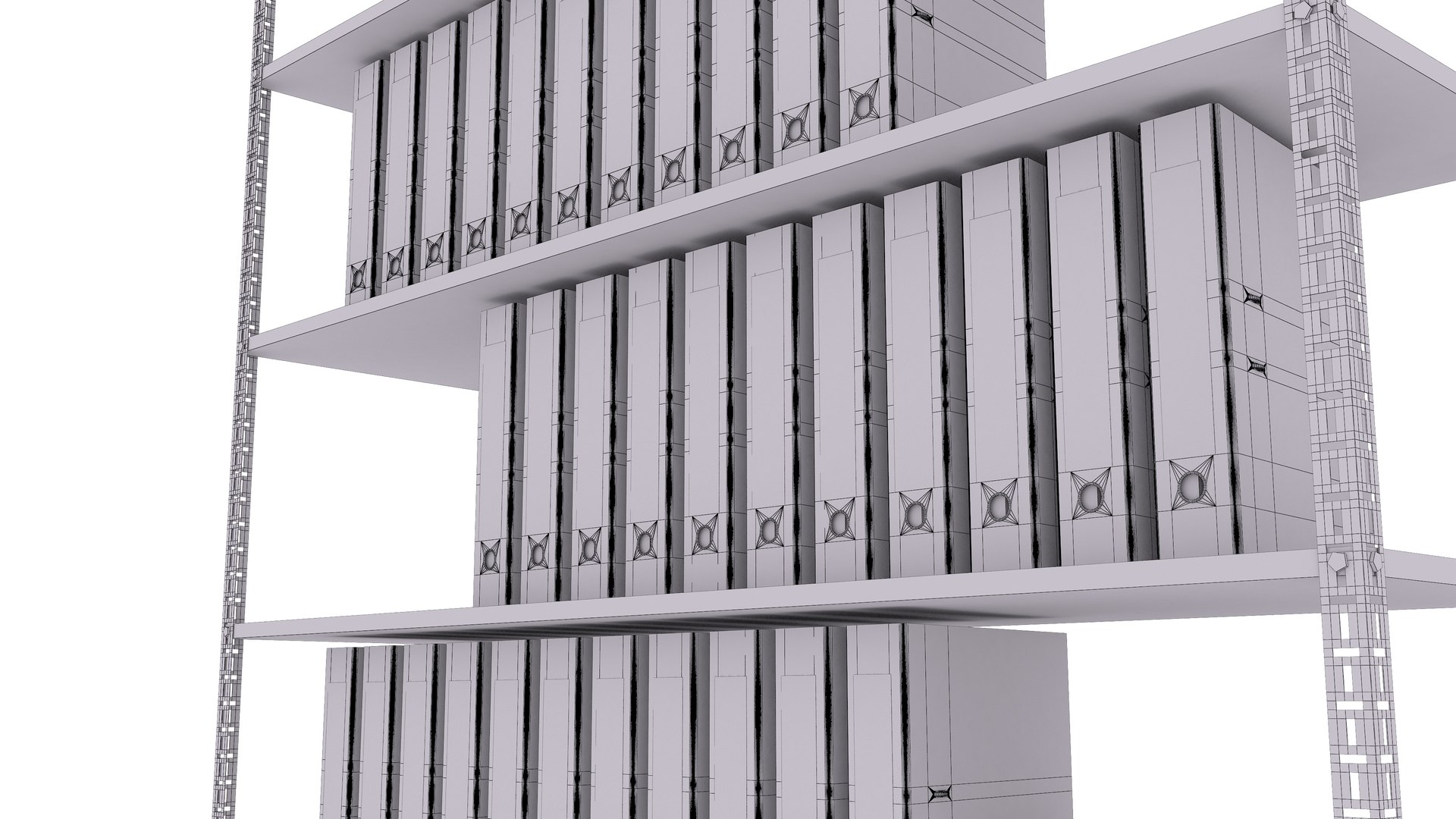 3D model office shelf - TurboSquid 1500608