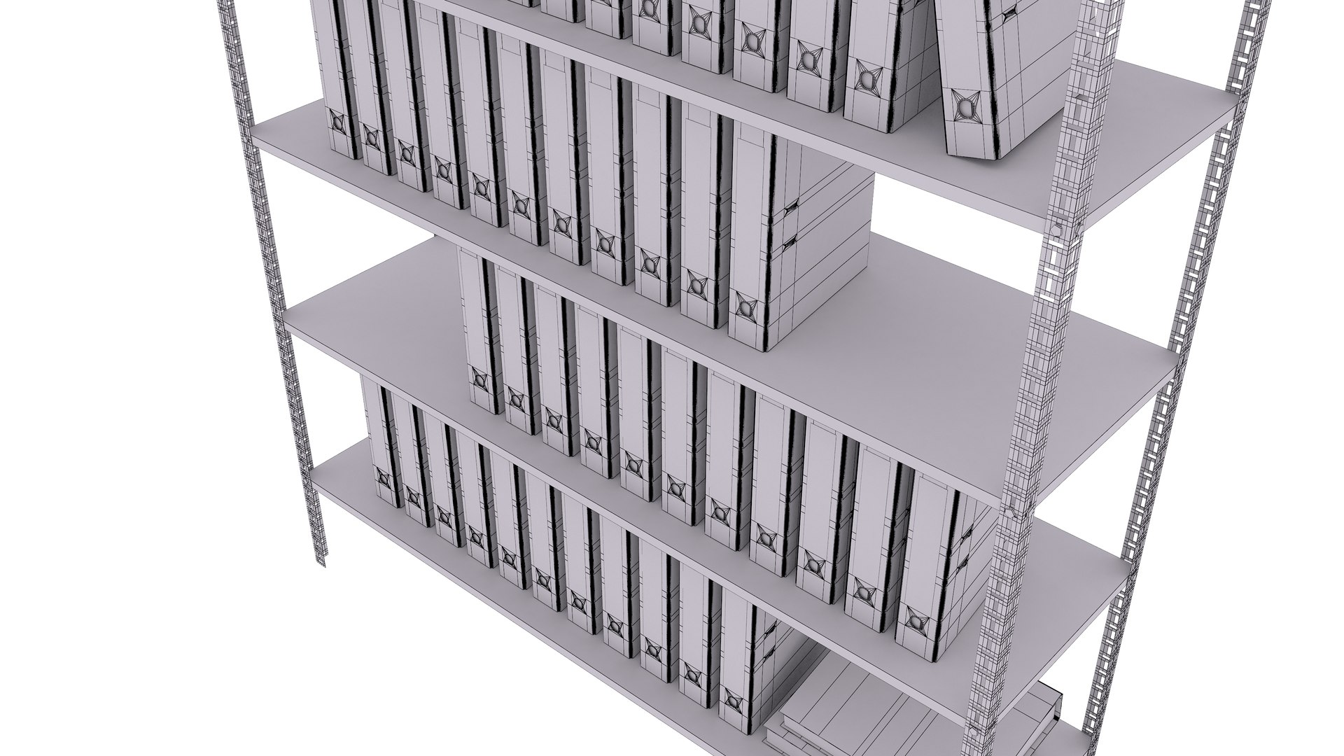 3D model office shelf - TurboSquid 1500608