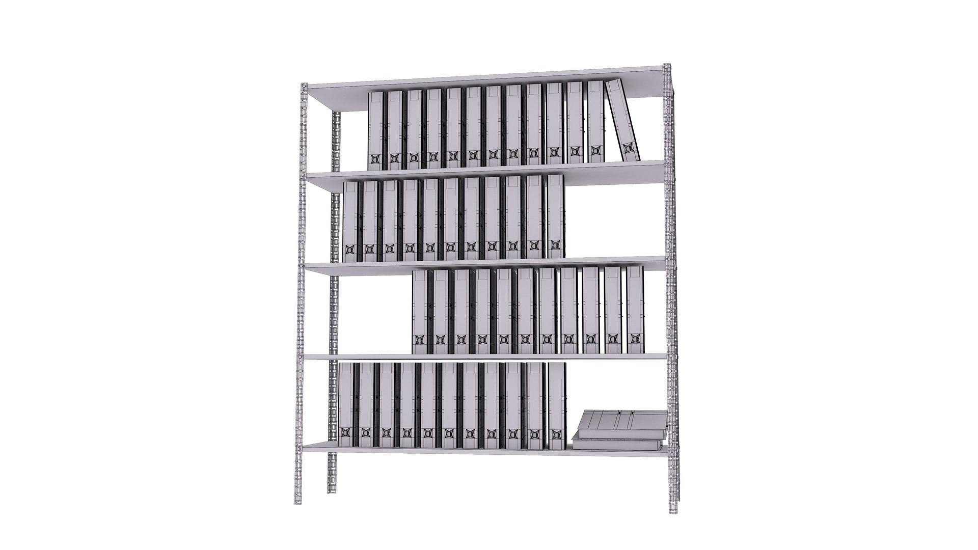 3D model office shelf - TurboSquid 1500608