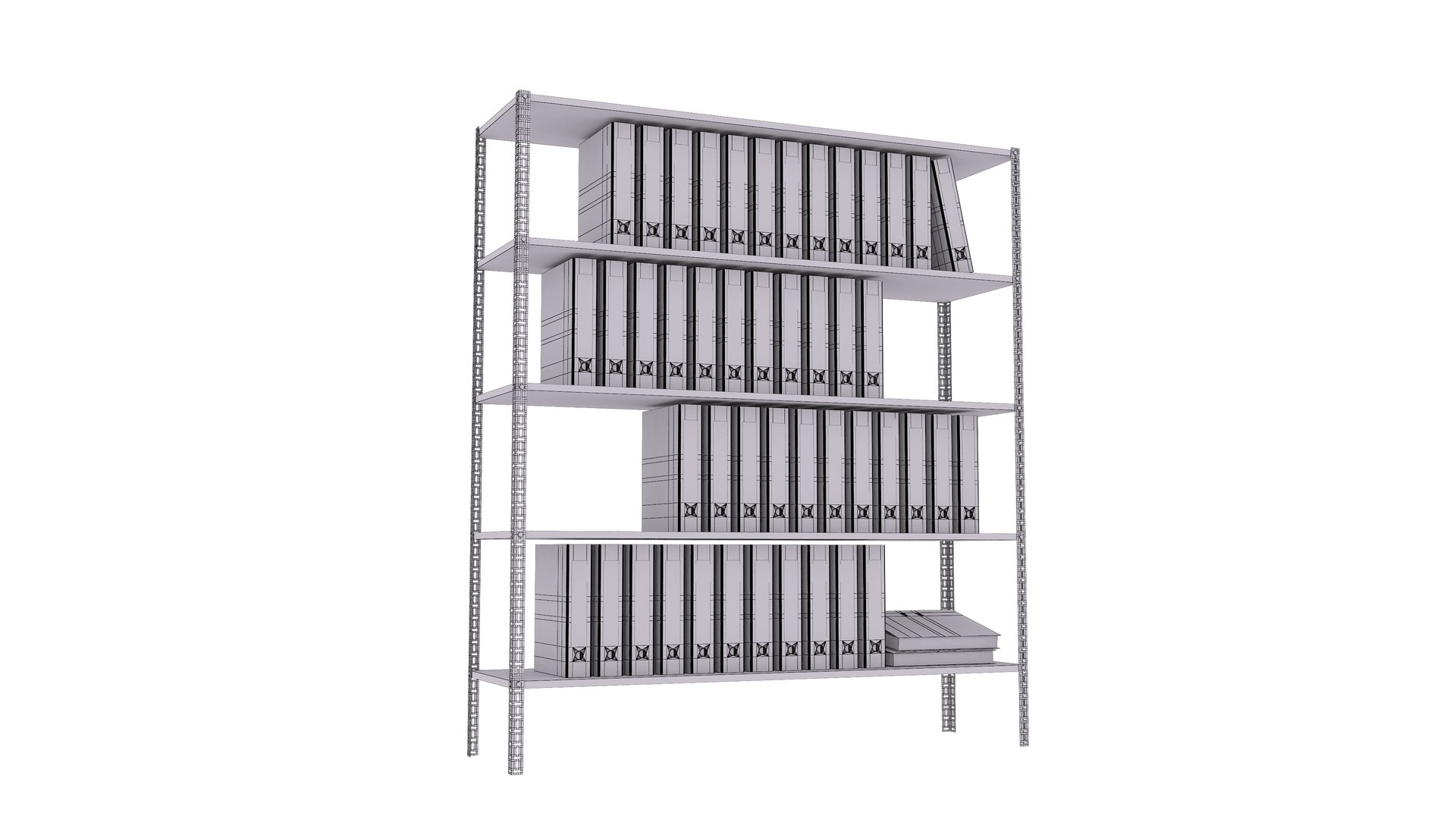 3D model office shelf - TurboSquid 1500608