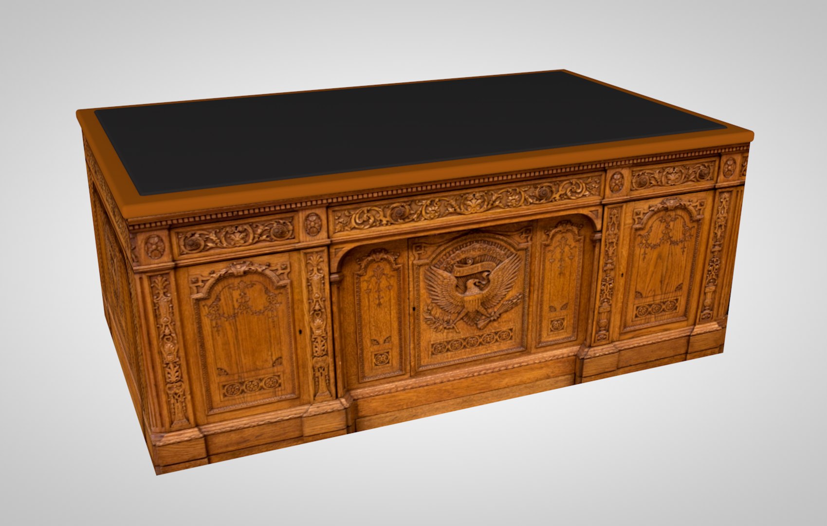 3D Resolute Desk - TurboSquid 1386166