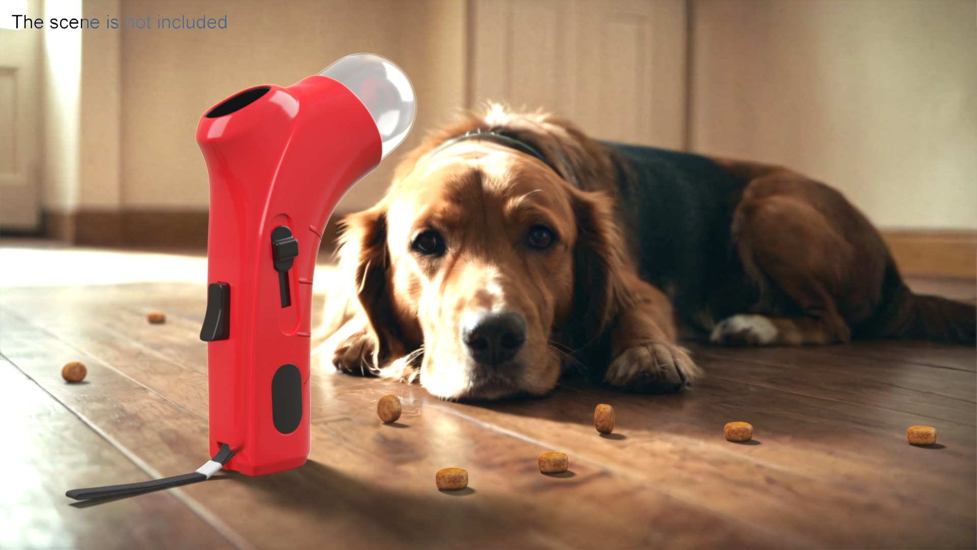 Dog Snack Training Gun Red 3D Model - TurboSquid 2198719