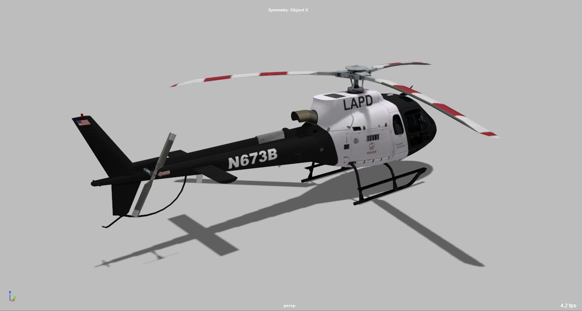 3D Eurocopter As350 - TurboSquid 1195016