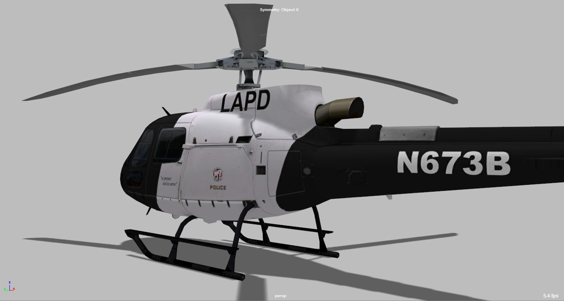 3D Eurocopter As350 - TurboSquid 1195016