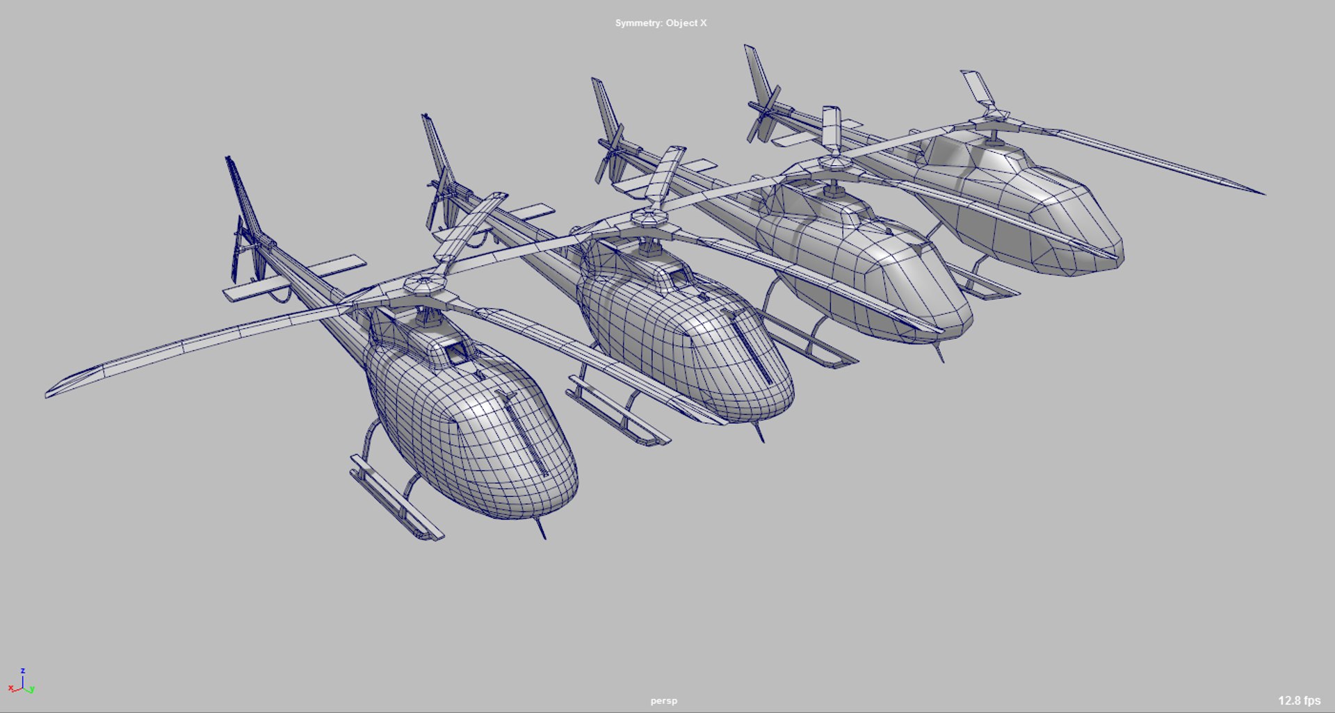 3D Eurocopter As350 - TurboSquid 1195016