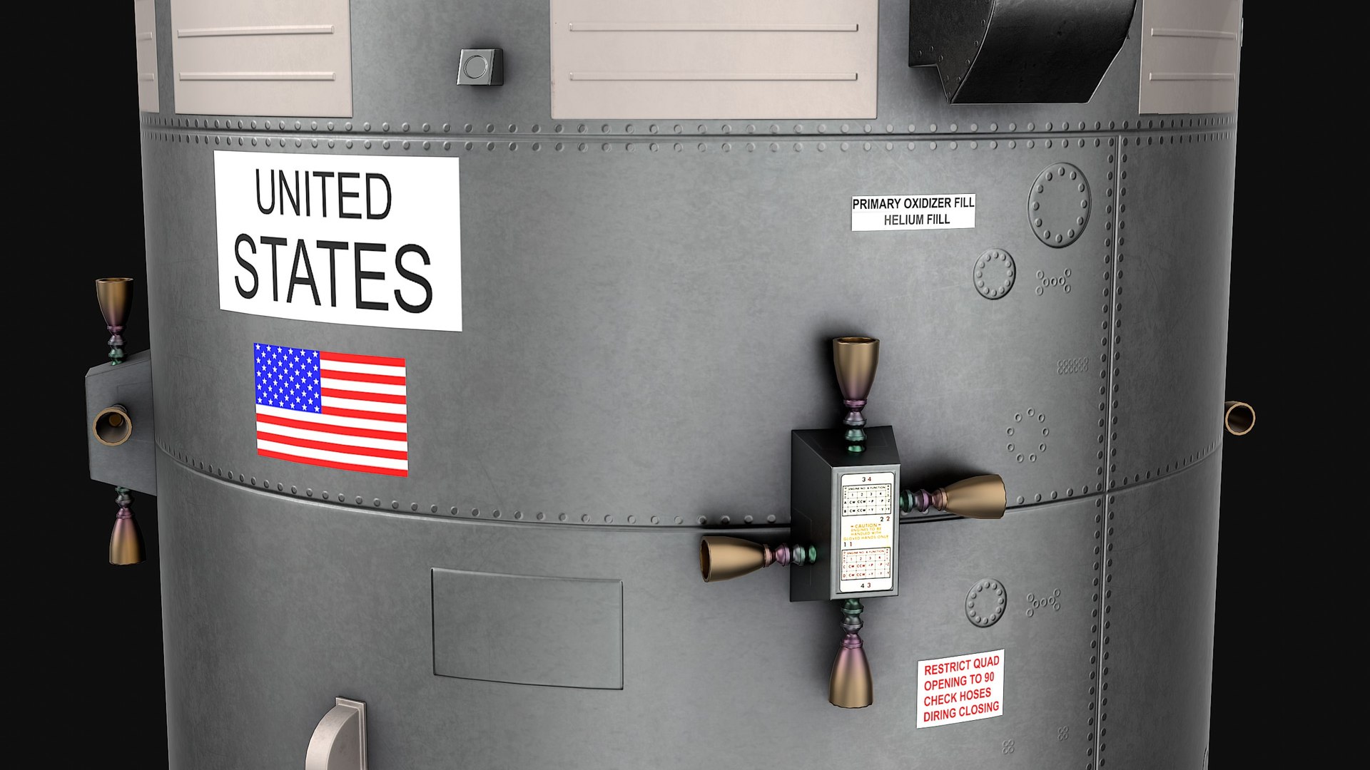 Apollo Command And Service Module 3D Model - TurboSquid 2191279