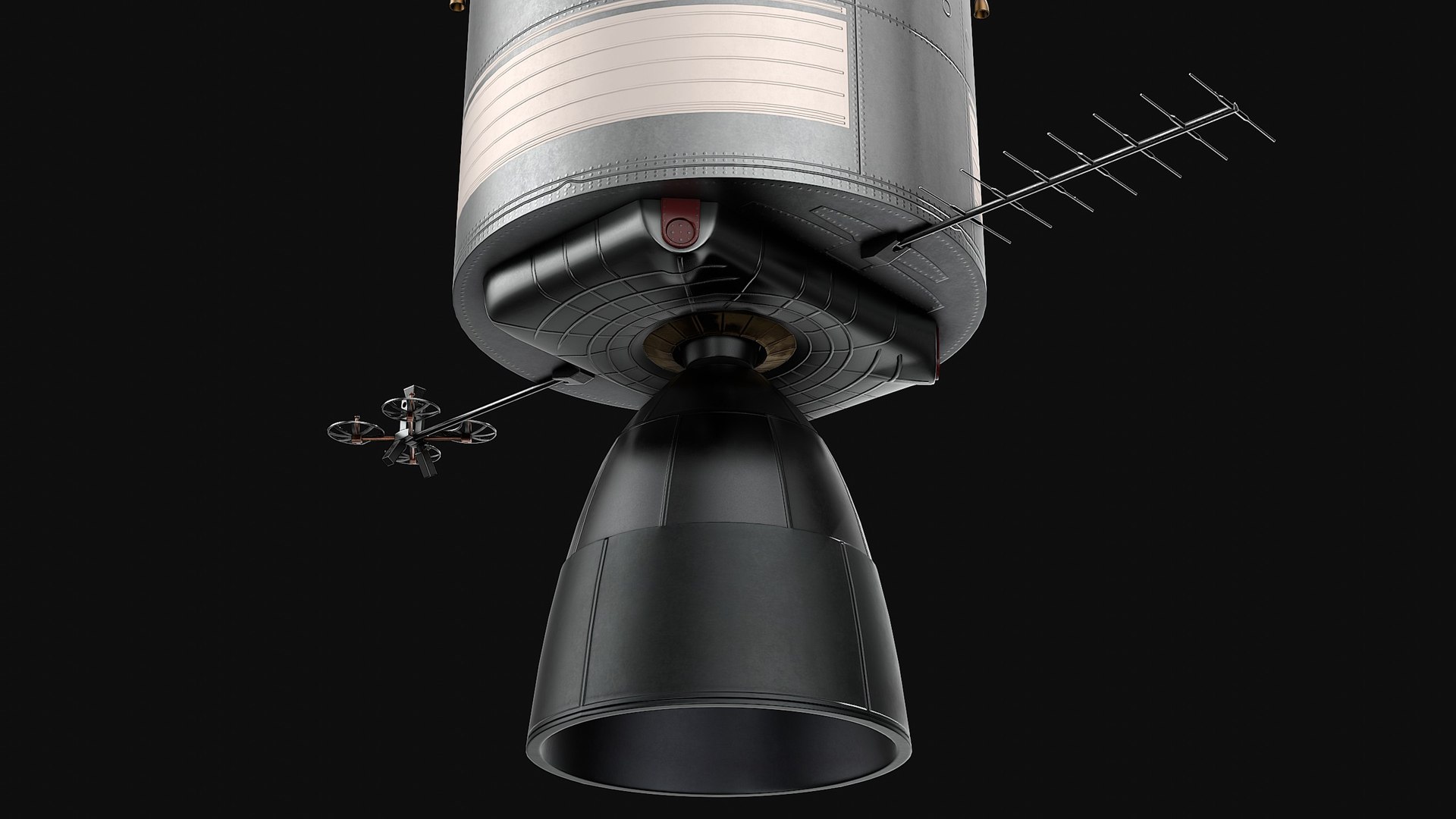 Apollo Command And Service Module 3D Model - TurboSquid 2191279