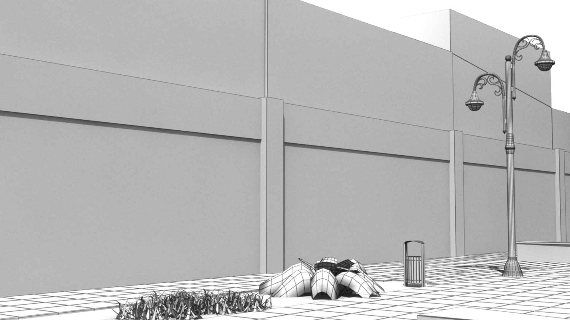 3D Tree Street Shop - TurboSquid 1240623