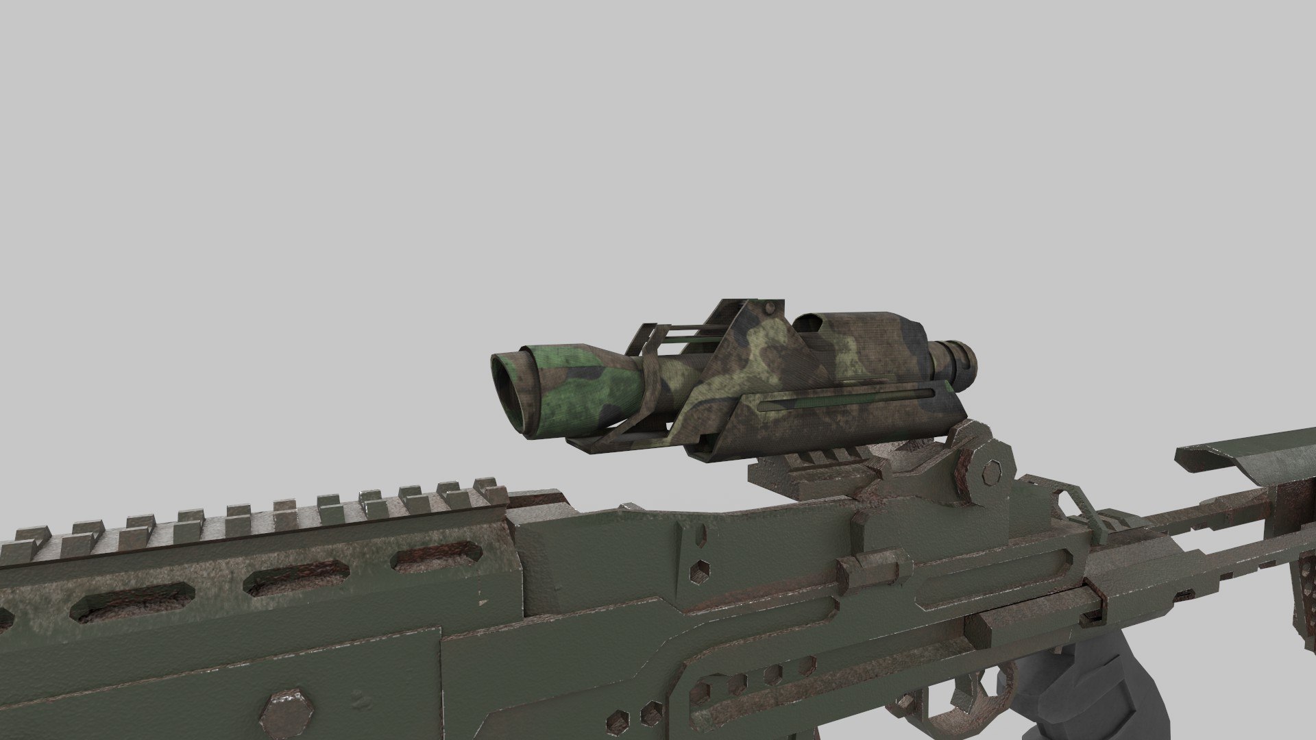 3D Assualt Rifle - TurboSquid 2091311
