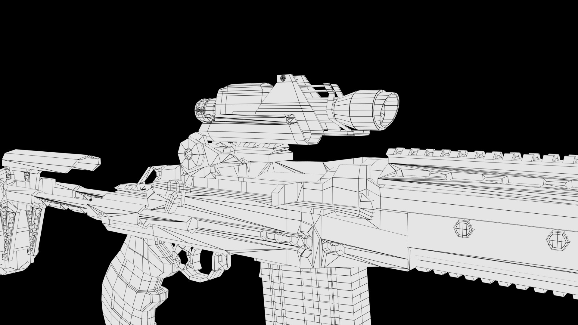 3D Assualt Rifle - TurboSquid 2091311