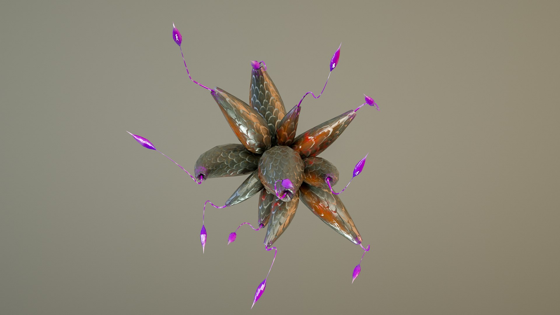 Alien Plant 3D Model - TurboSquid 1713182