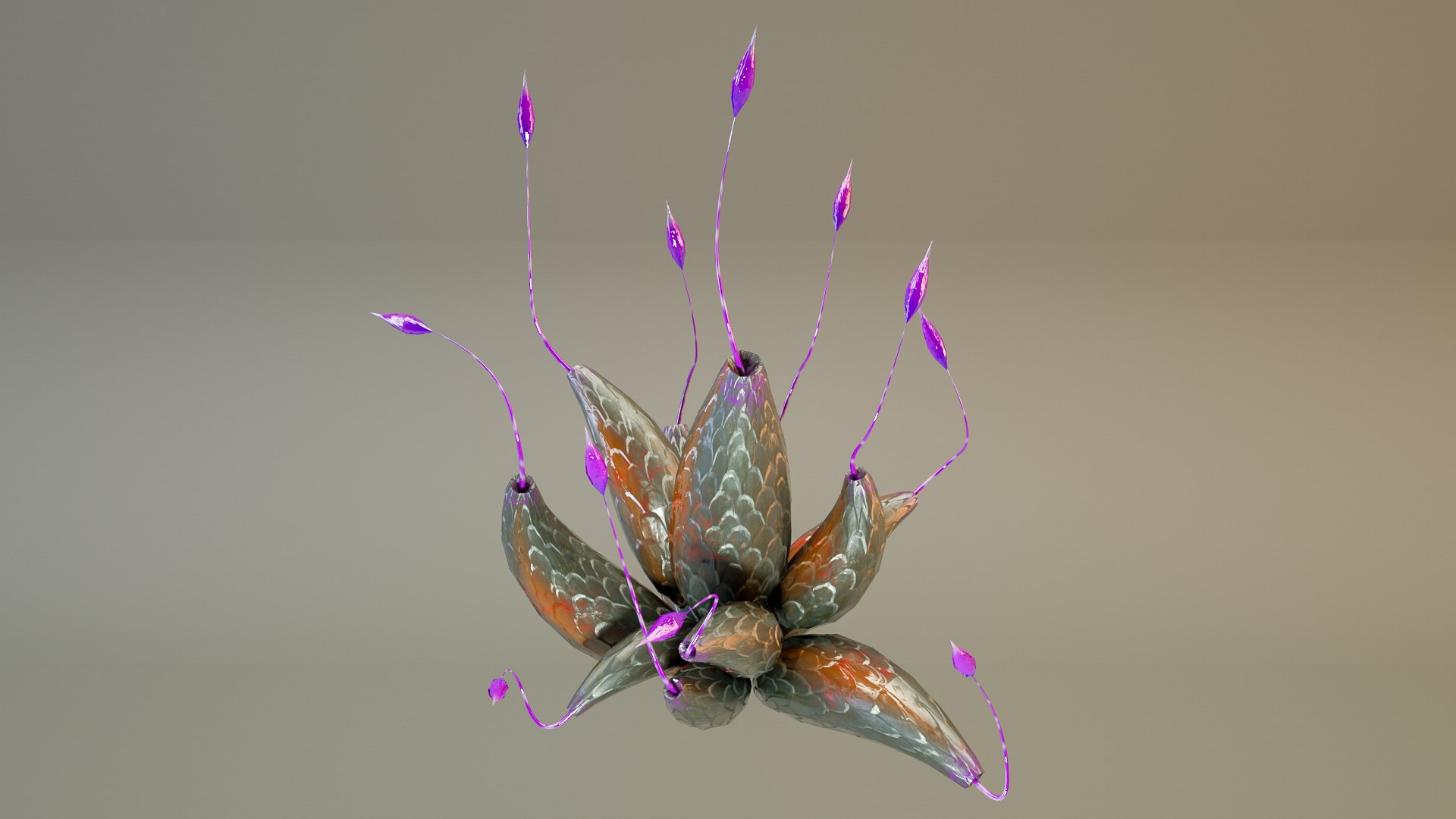 Alien Plant 3D Model - TurboSquid 1713182