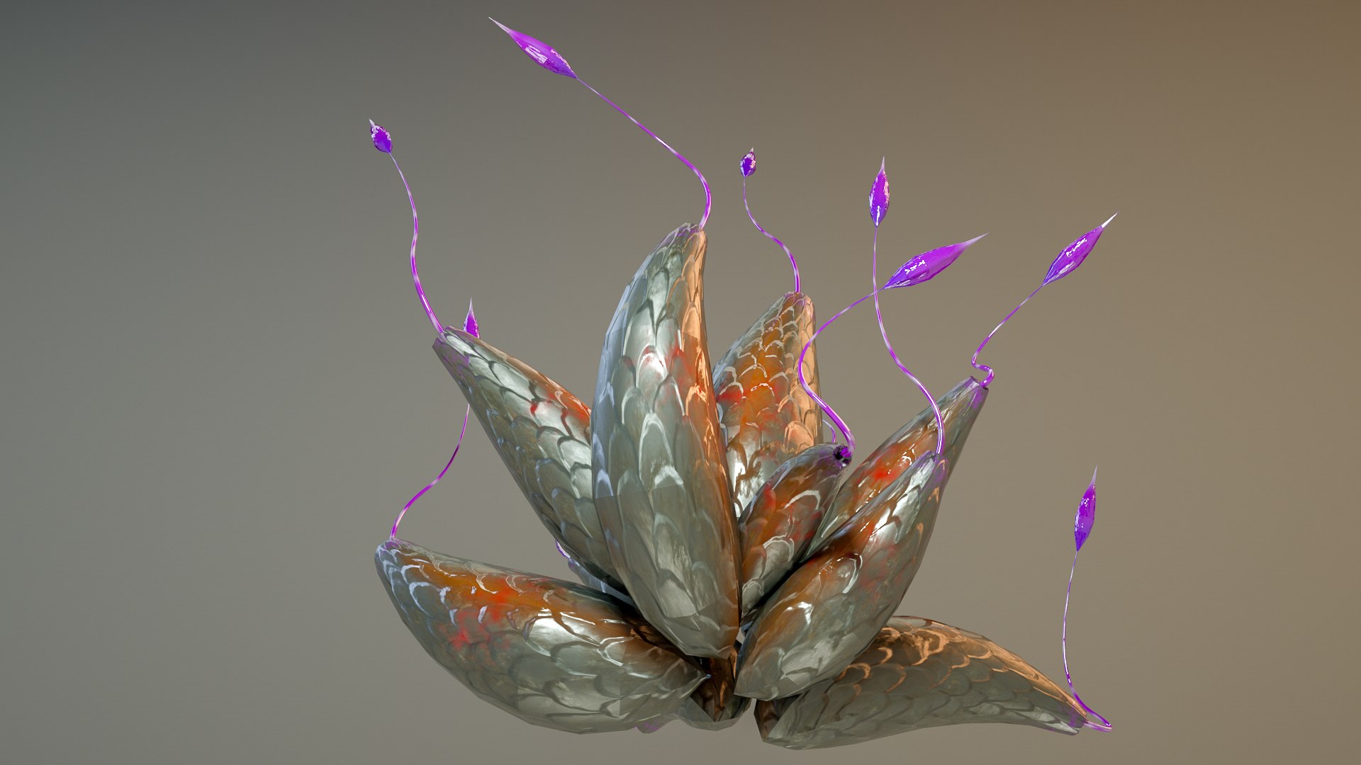 Alien Plant 3D Model - TurboSquid 1713182